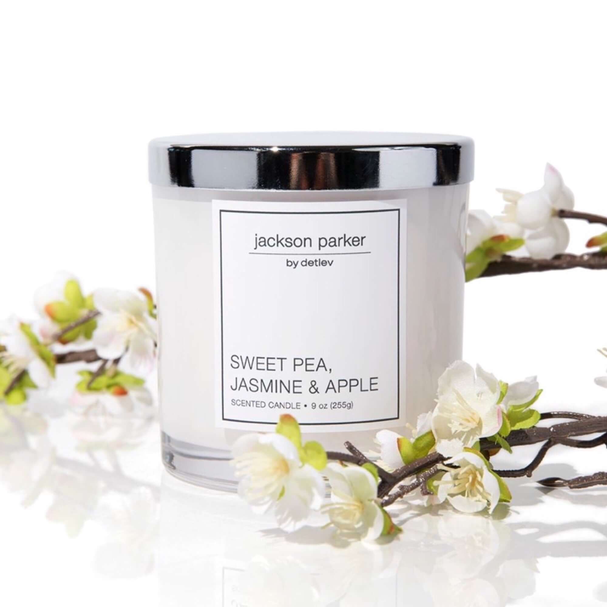 Sweet Tea, Jasmine & Apple candle vegan autism advocacy